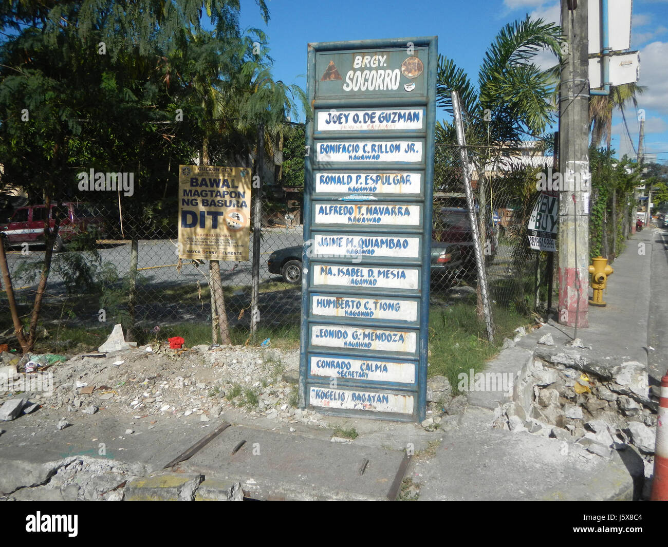 03223 Barangays Socorro Bonny Serrano Avenue Quezon City 27 Stock Photo ...
