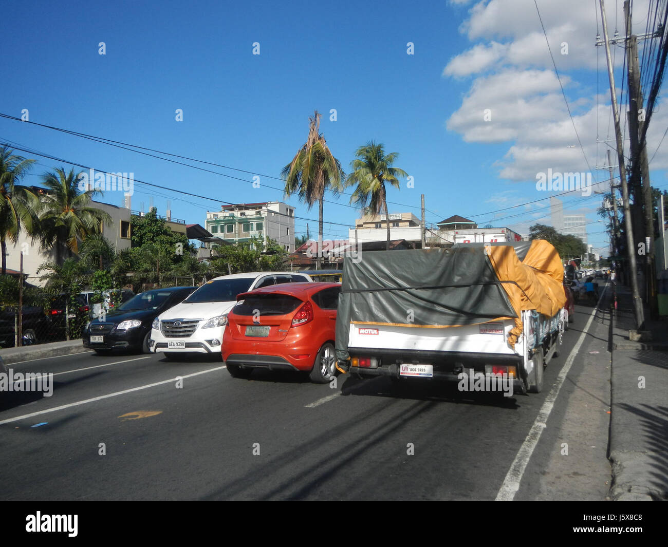 03254 Barangays Socorro Bonny Serrano Avenue Quezon City 02 Stock Photo ...