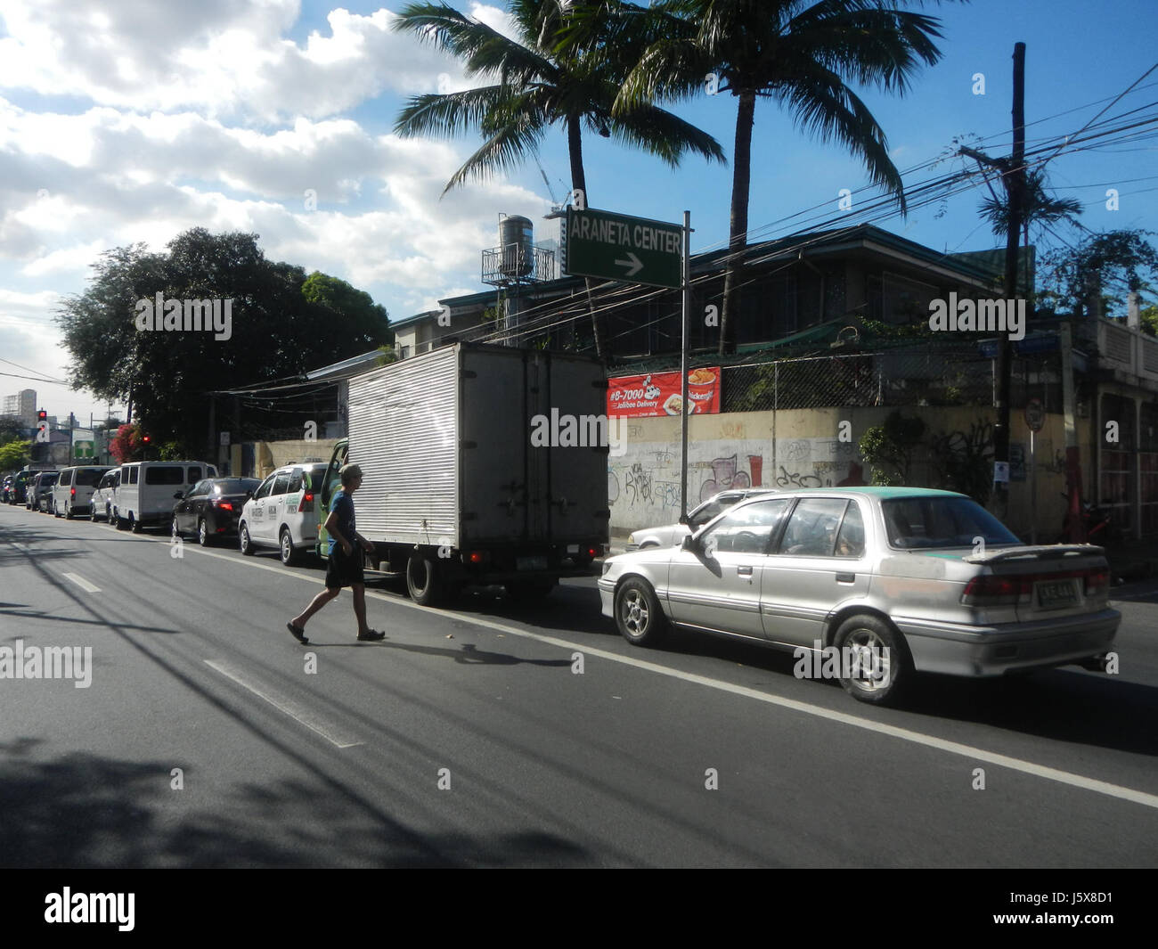 03254 Barangays Socorro Bonny Serrano Avenue Quezon City 21 Stock Photo ...