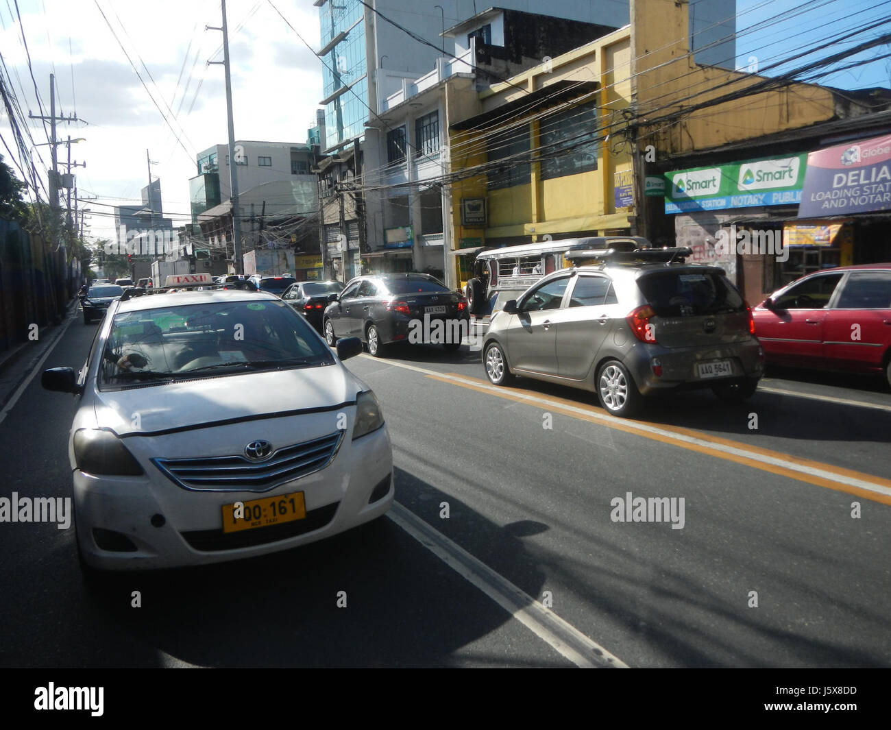 03288 Barangays Socorro Bonny Serrano Avenue Quezon City 04 Stock Photo ...