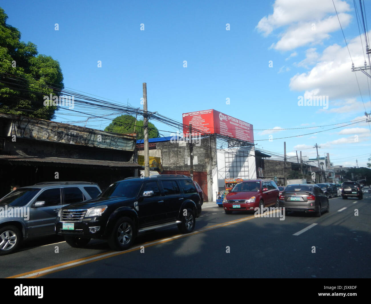 03288 Barangays Socorro Bonny Serrano Avenue Quezon City 06 Stock Photo ...