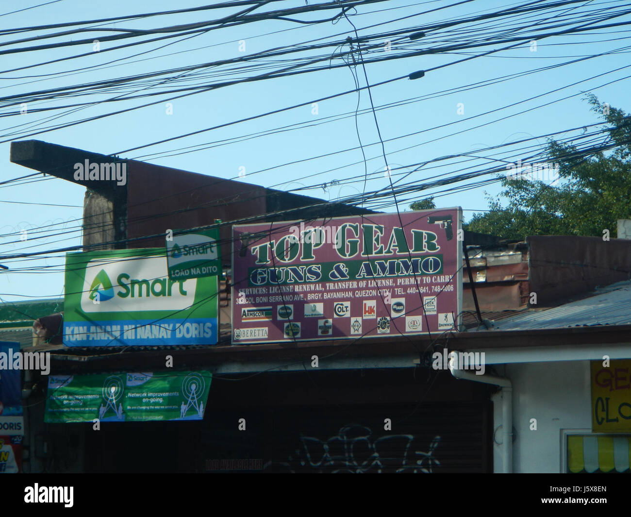 This map image features the Barangay Bayanihan area in Quezon City ...