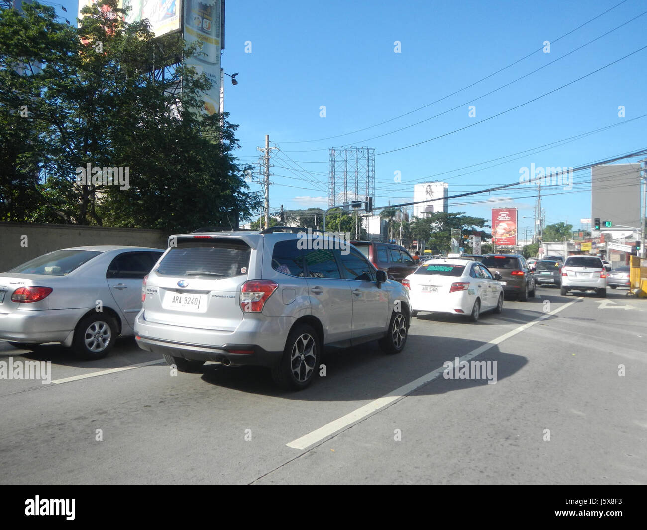This image shows Barangay Bayanihan in Quezon City, located along Boni ...