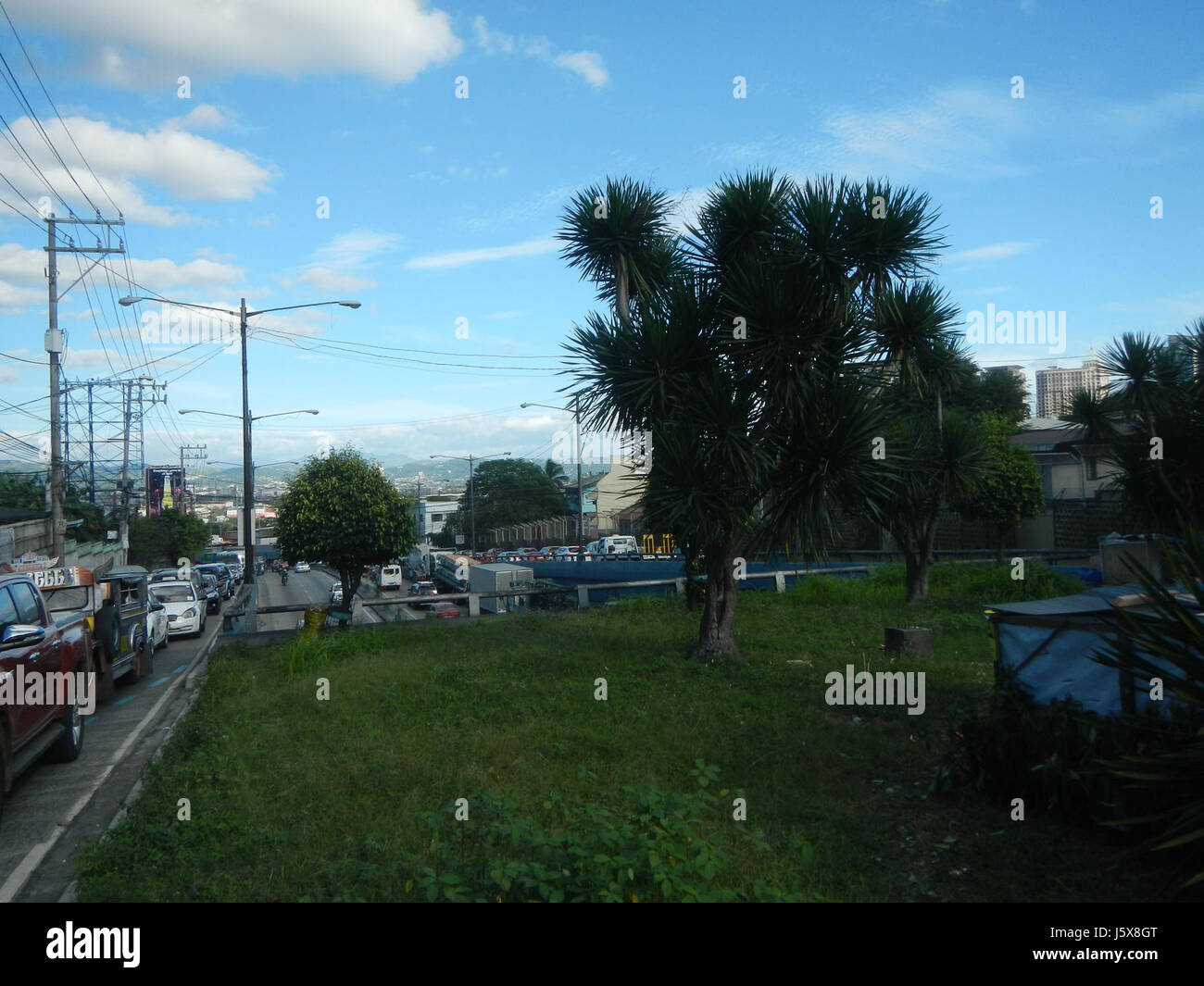 A residential area located along Katipunan Avenue in Quezon City ...