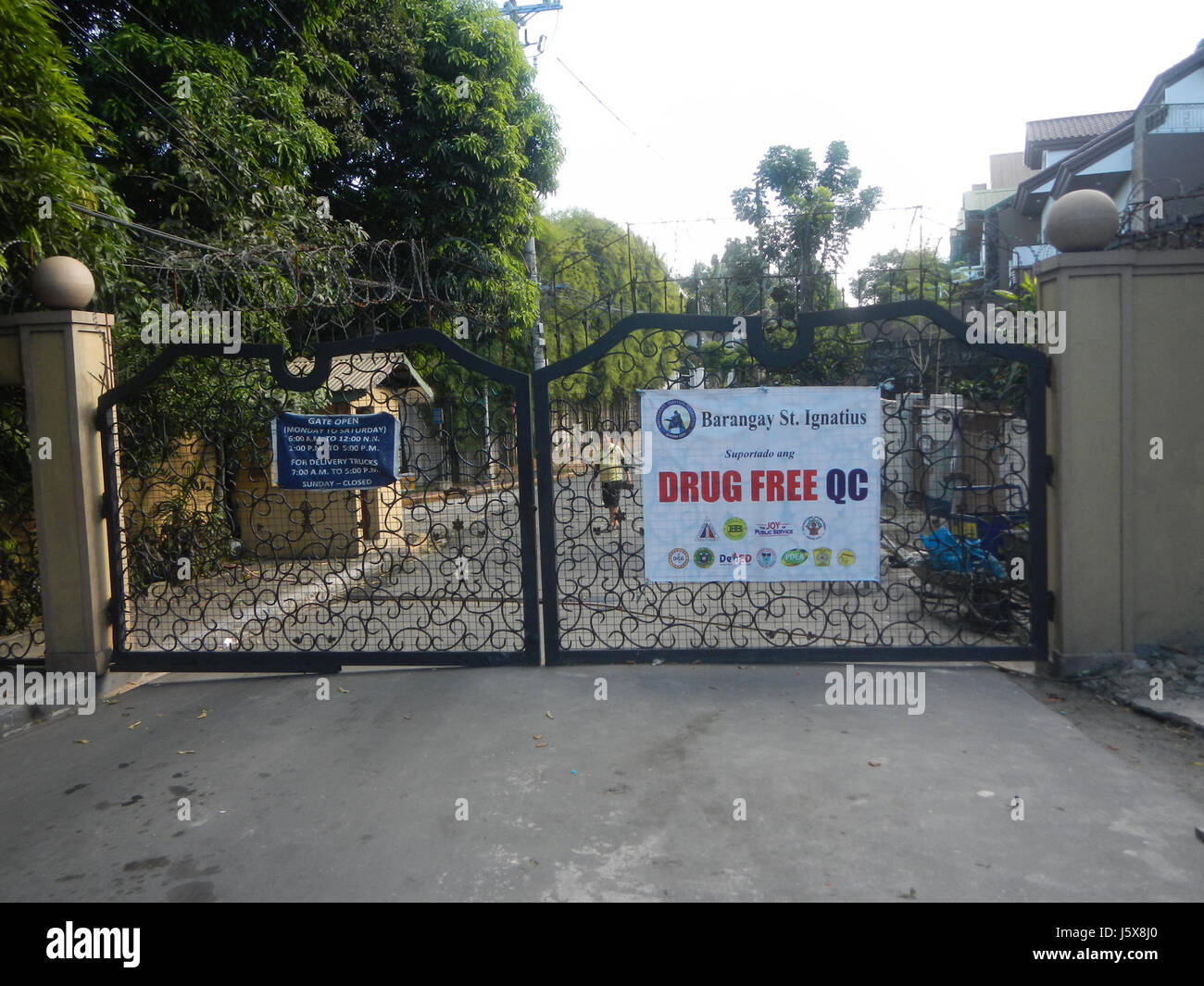 This map from 1914 details the area of Barangays Saint Ignatius, Blue ...