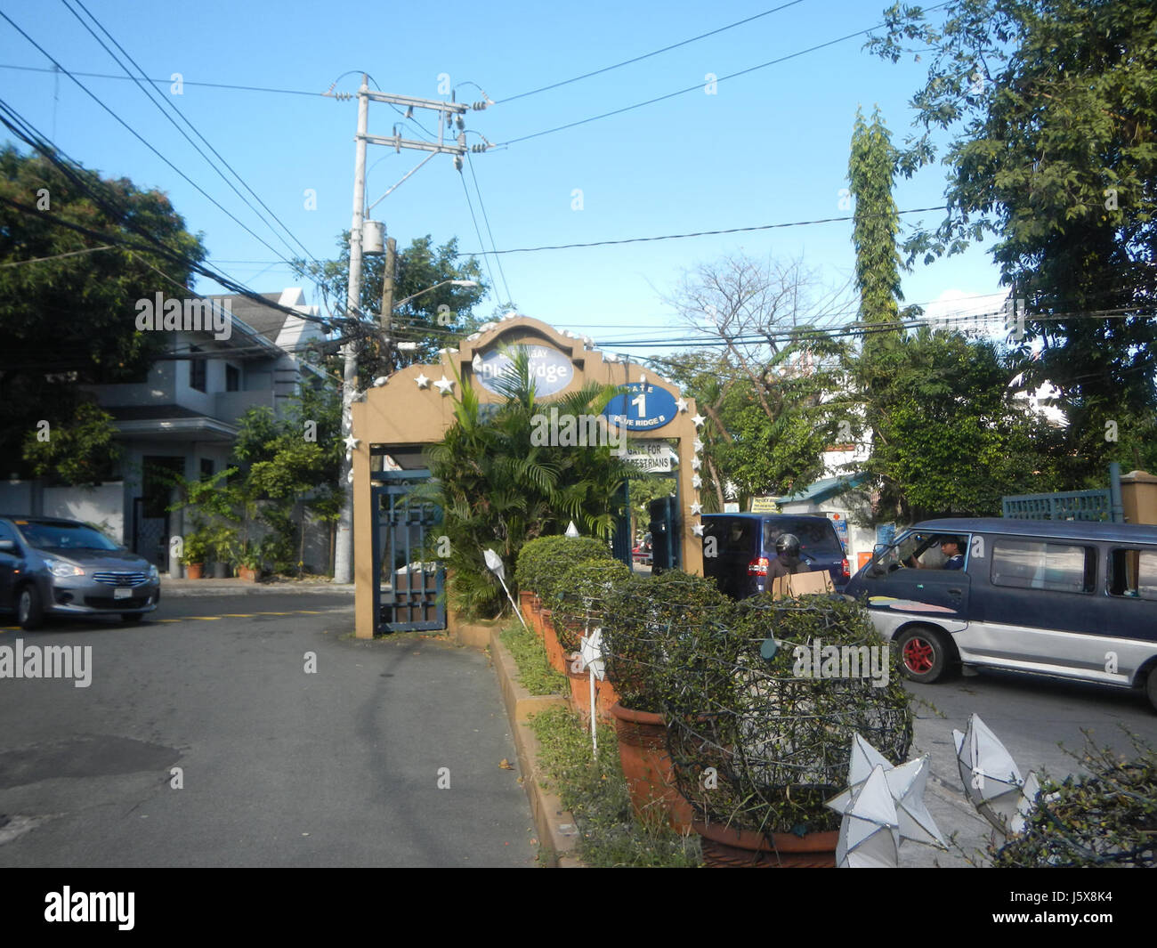 This image depicts the Barangays of Saint Ignatius, Blue Ridge, and ...