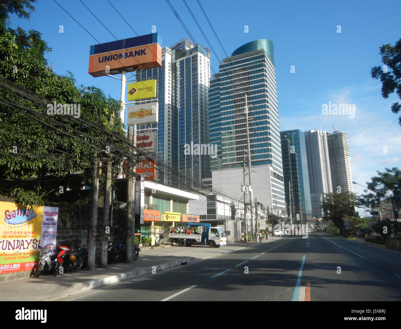 The Bagumbayan Libis area, located in Eastwood City, Quezon City ...