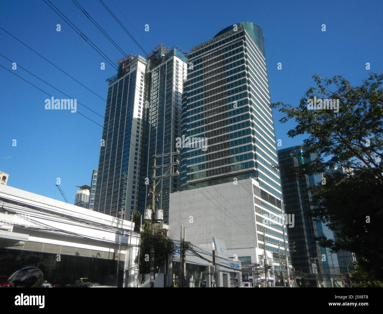 This image shows the urban landscape of Bagumbayan Libis, Eastwood City ...