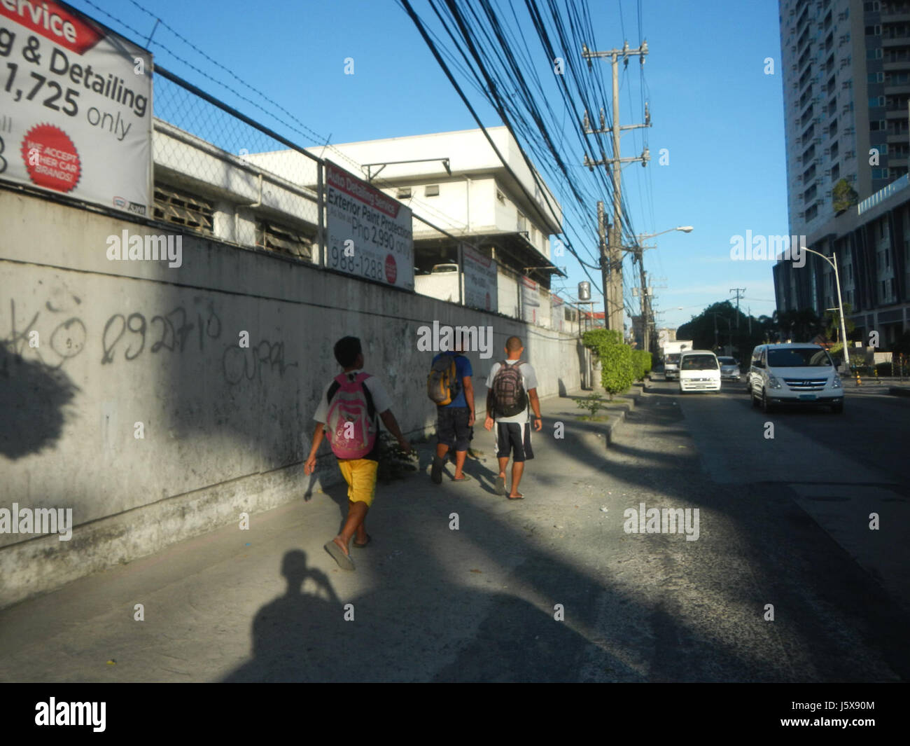 A view of Bagumbayan Libis in Eastwood, Quezon City, featuring modern ...