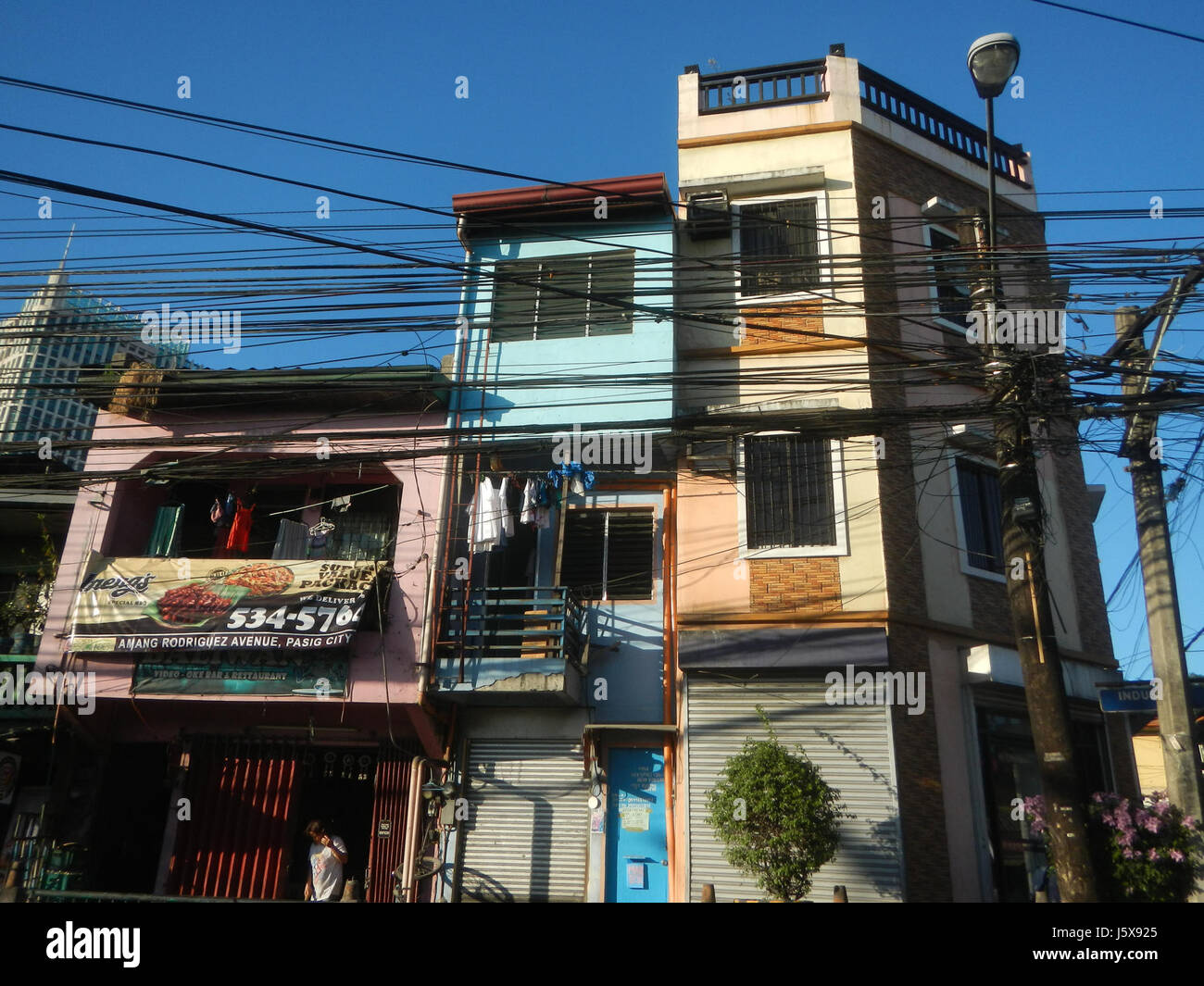 This photograph highlights buildings in Bagumbayan, Libis, Eastwood ...