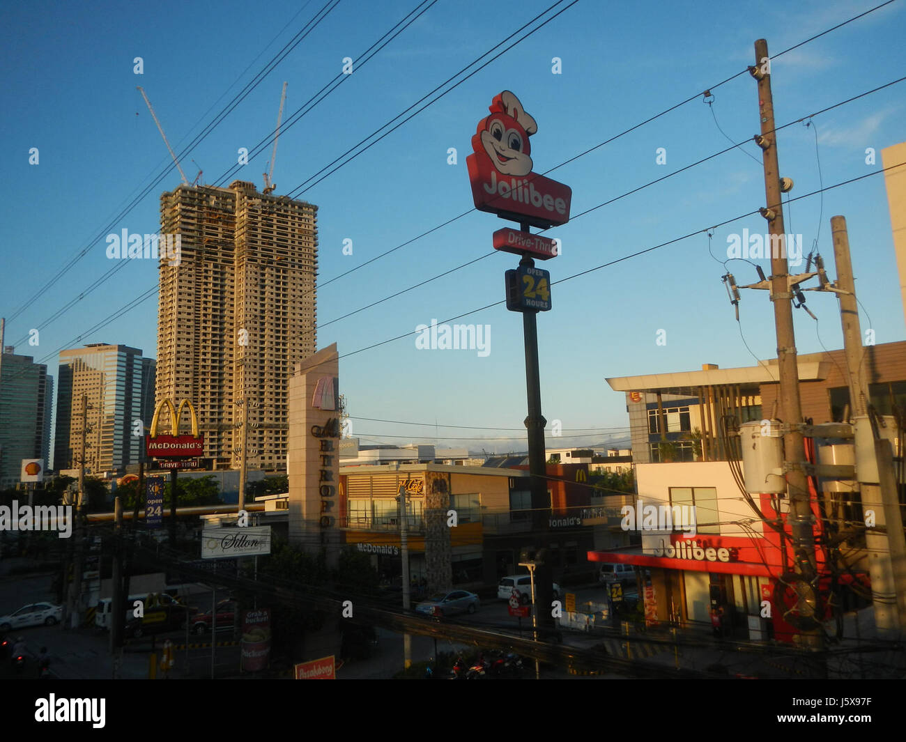 03979 Bagumbayan Eastwood Quezon City Buildings 01 Stock Photo - Alamy