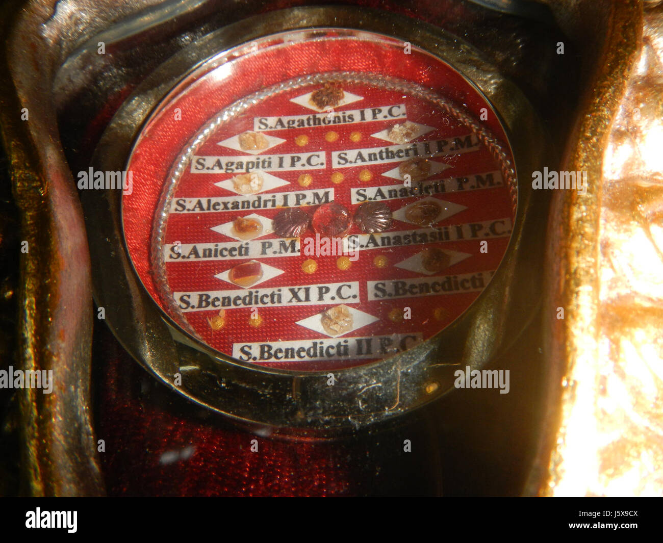 The 'Tu Es Petrus' tour showcases papal relics, including items ...