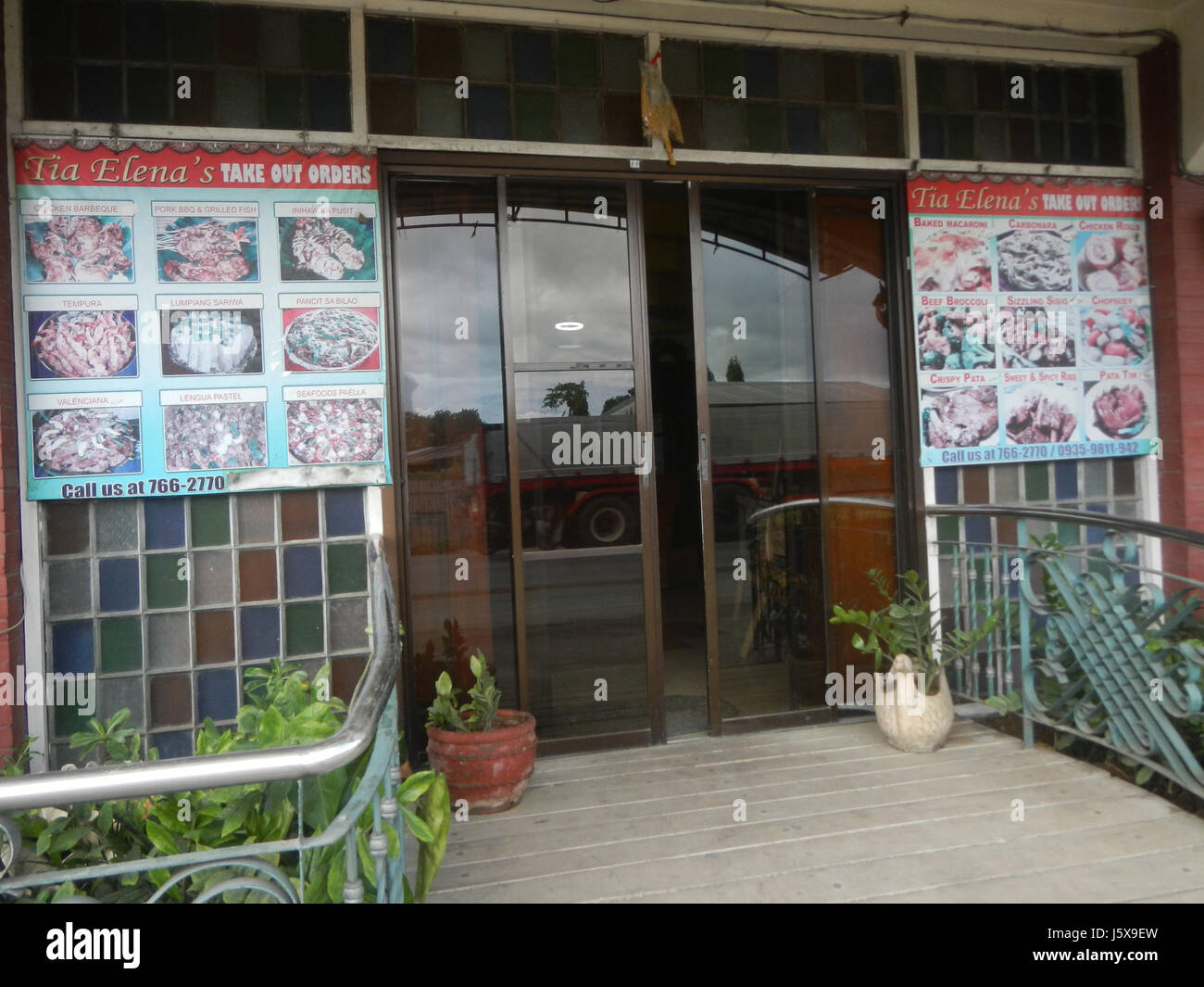 Tia Elena's Restaurant, located along the DRT Highway in Sabang ...