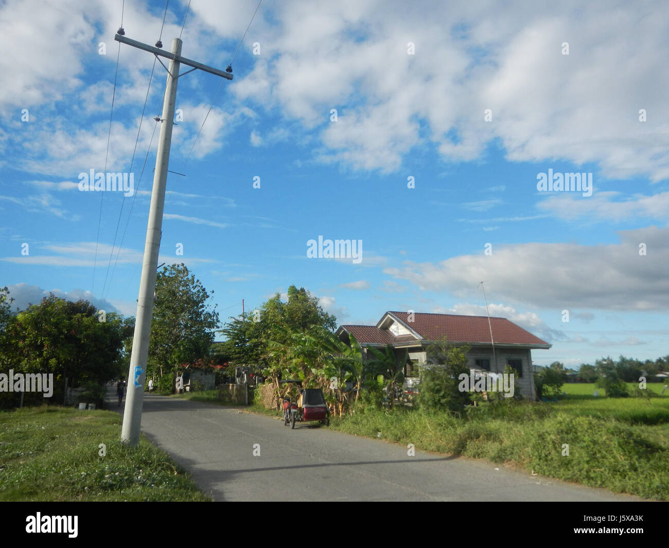 This image shows the rural landscape of Pulo Tabon in San Isidro, Nueva ...