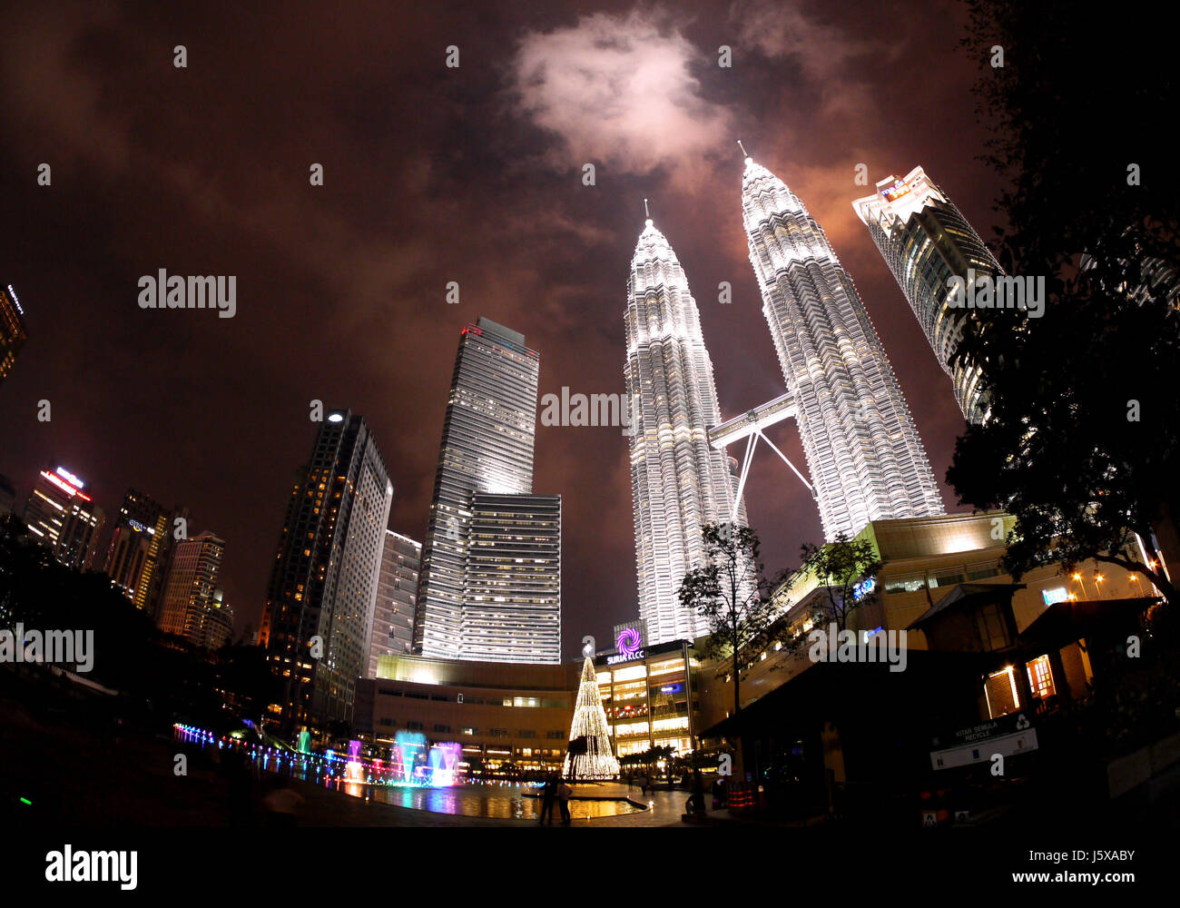 Kuala Lumpur at night Stock Photo - Alamy