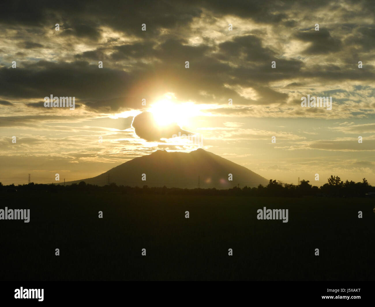 The 'Mystic Clouds Glorious Rays Sunset' depicts a dramatic sunset ...
