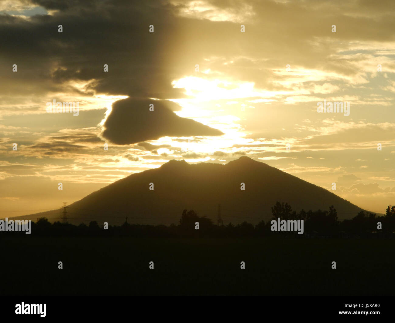 A scenic photograph of Mount Arayat in San Isidro, Nueva Ecija ...
