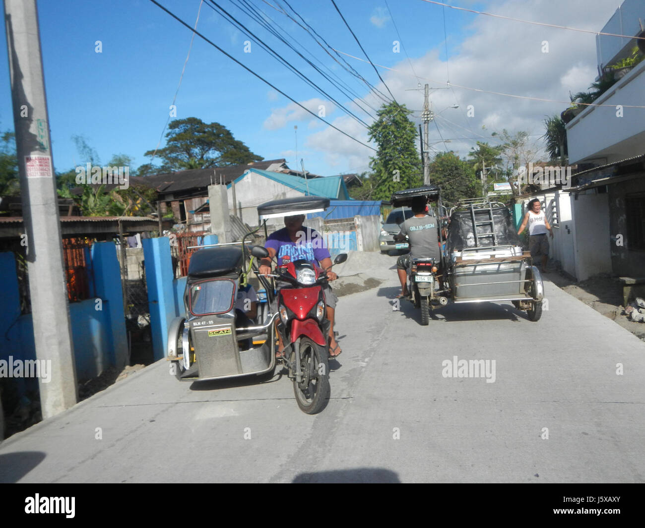 This image captures the Farm to Market Road in San Vicente Agustin ...