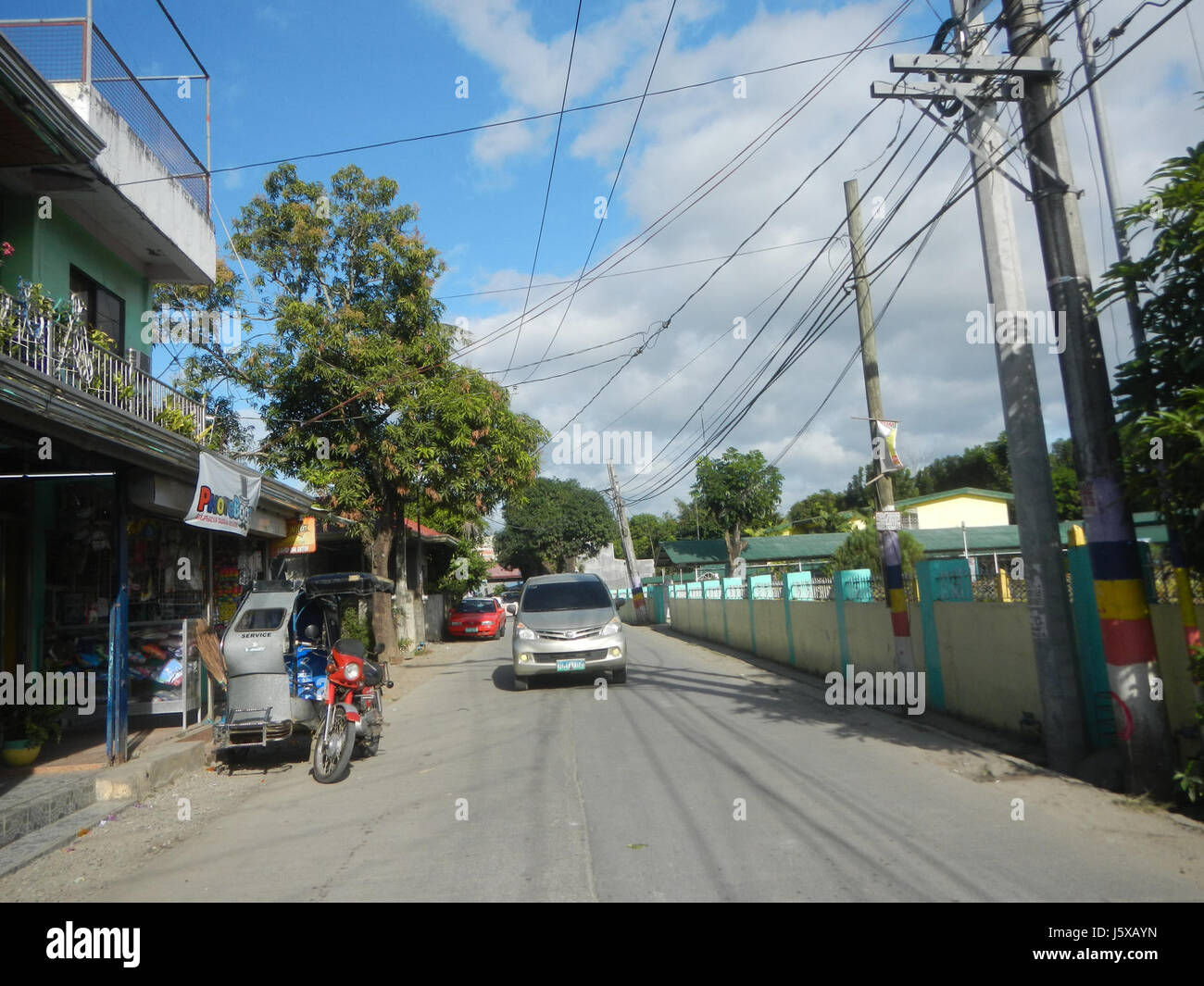 The Farm to Market Road 14 in San Vicente Agustin, Batasan Bata Matanda ...