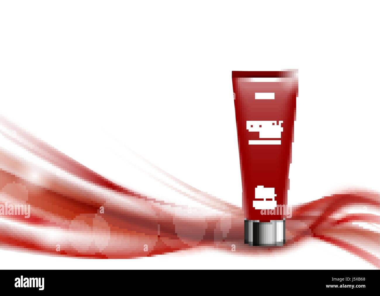 Skin moisturizer cosmetic ads template Stock Vector Image & Art - Alamy