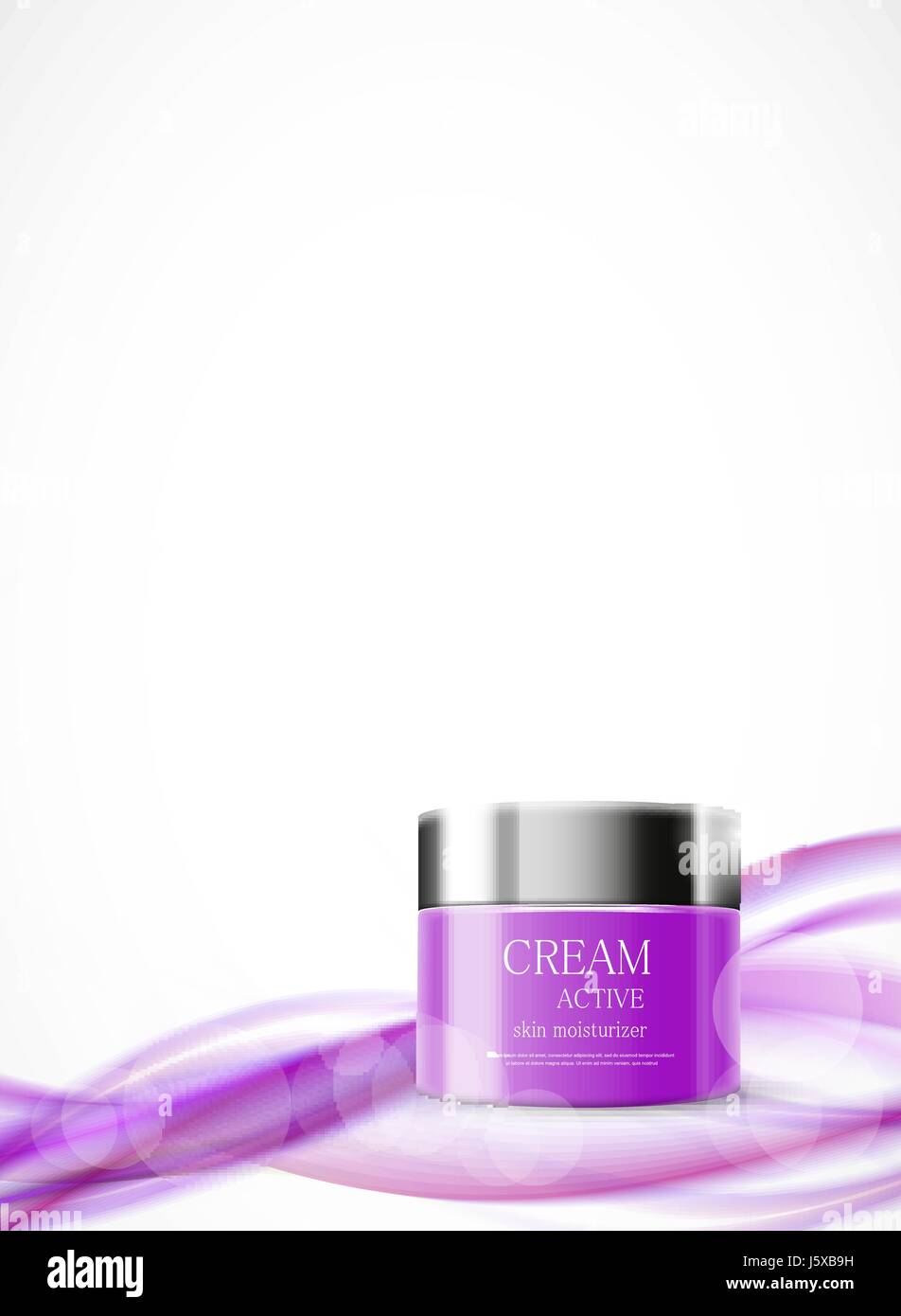 Skin moisturizer cosmetic design template Stock Vector Image & Art - Alamy