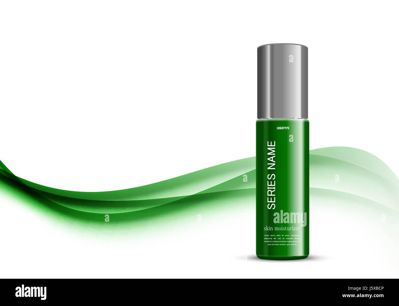 Natural cosmetic skin product Cut Out Stock Images & Pictures - Alamy