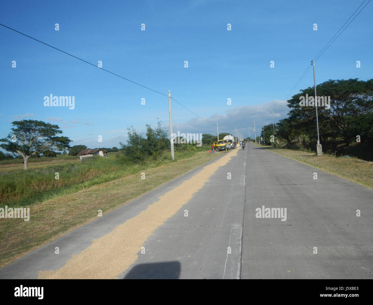The image depicts the vast paddy fields in Salapungan, located in ...