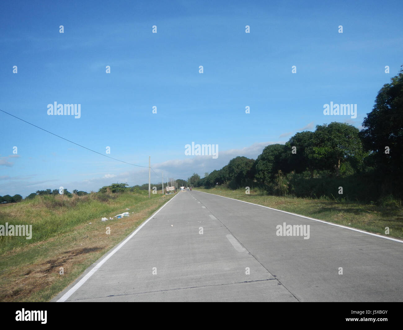 This image depicts the agricultural landscape of Candaba, Pampanga ...