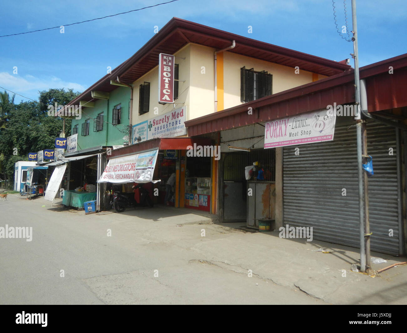 This image shows the Chapel at Sitio Palanas, located in Bagong Barrio ...