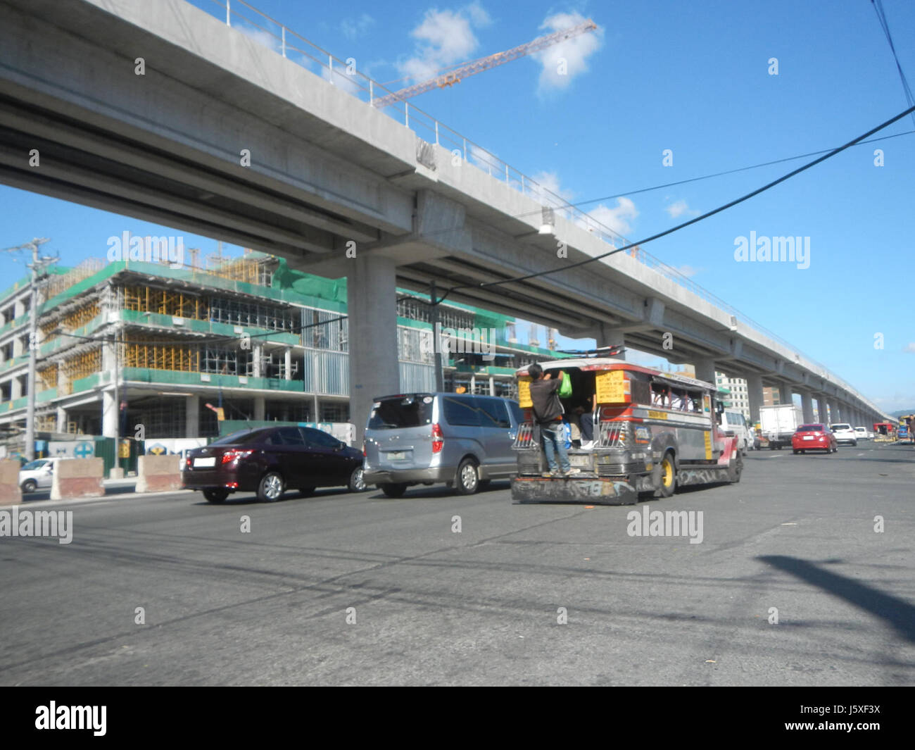 0084 Construction Manila MRT Line 41 Santolan Emerald Marcos Masinag ...