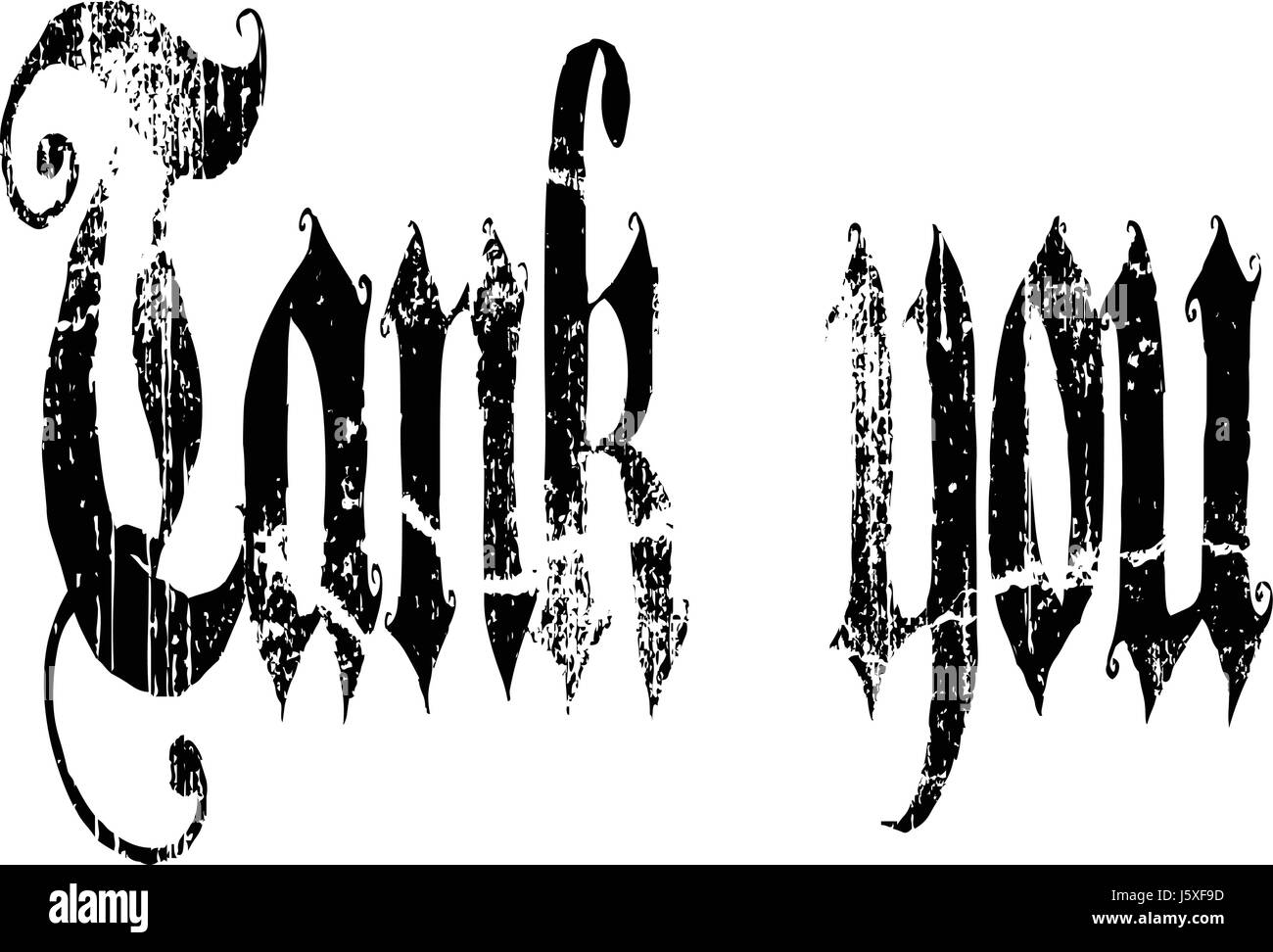 Tank you text sign illustration on White background Stock Vector Image ...