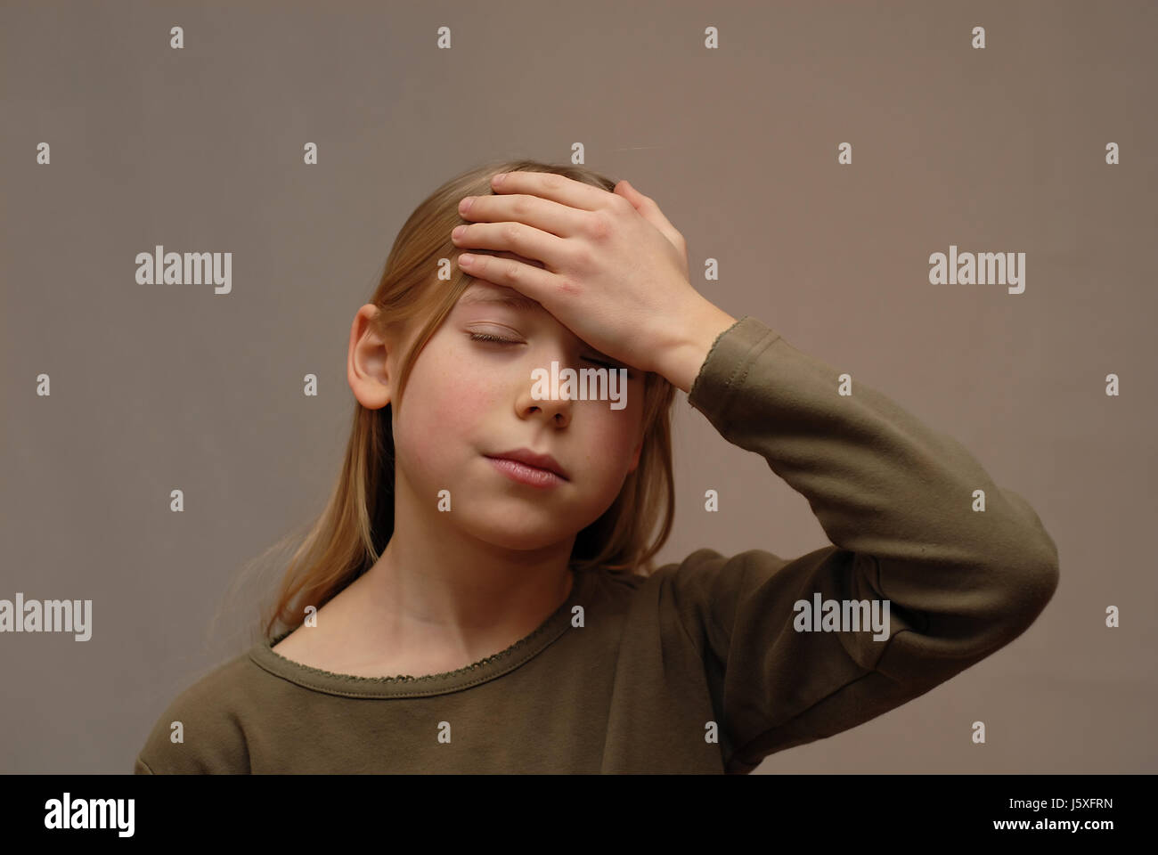 teen teenager load stress child hand face portrait human human being ...