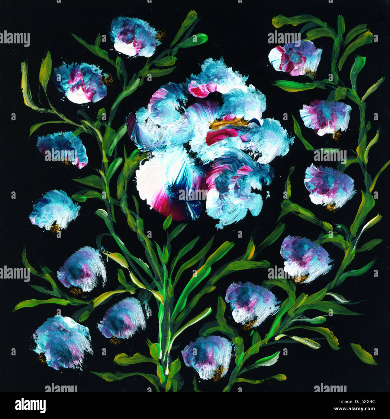coloured colourful gorgeous multifarious richly coloured painting ...