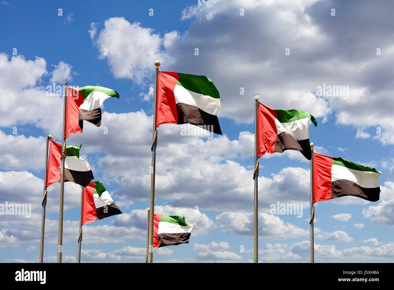 United arab emirate flag hi-res stock photography and images - Alamy