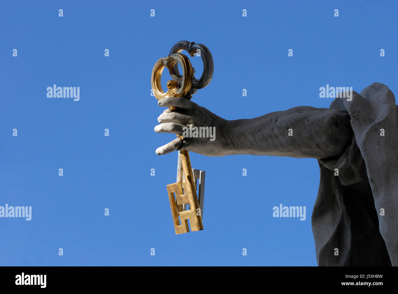 hand firmament sky key blue hand finger statue cathedral rock power ...