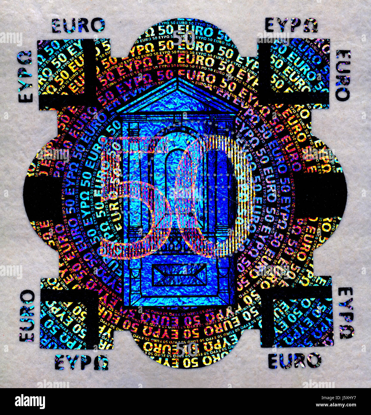bank note shine federal bank hologram microscope microscopic ...