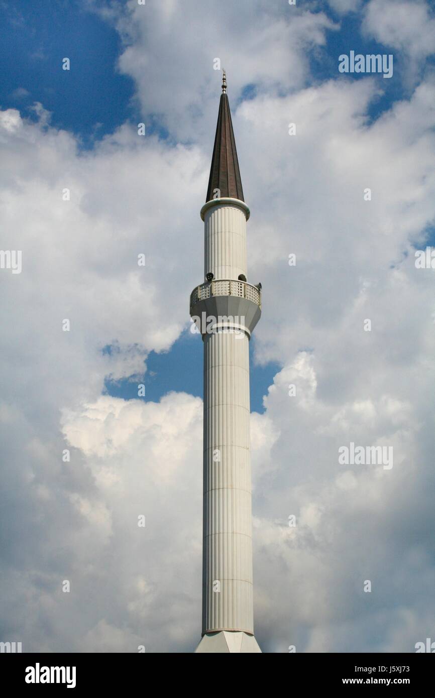 tower blank european caucasian mosque slim arid sligth lean gaunt thin ...