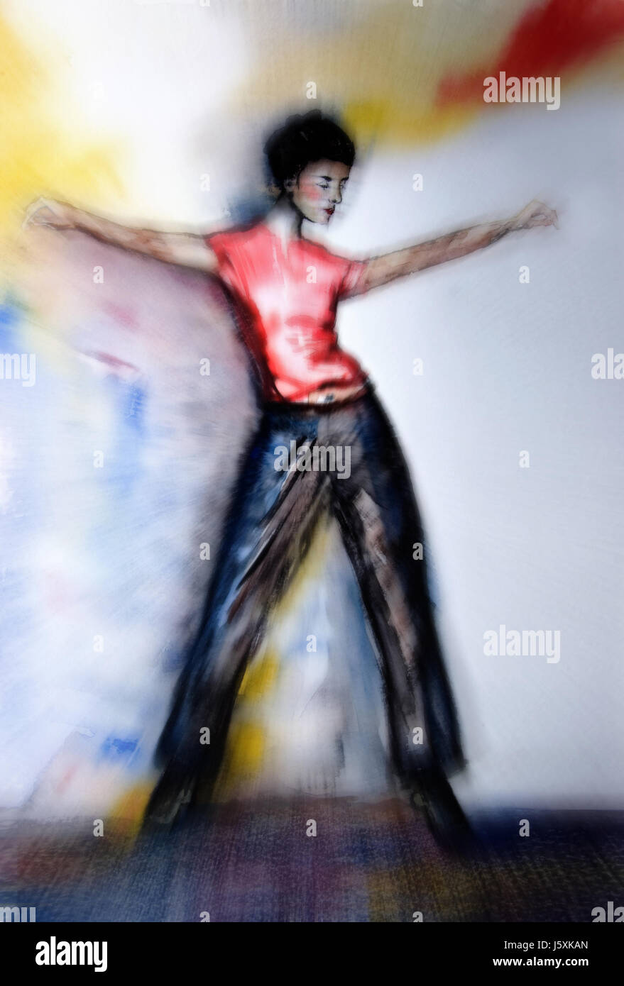 Locking dance hi-res stock photography and images - Alamy