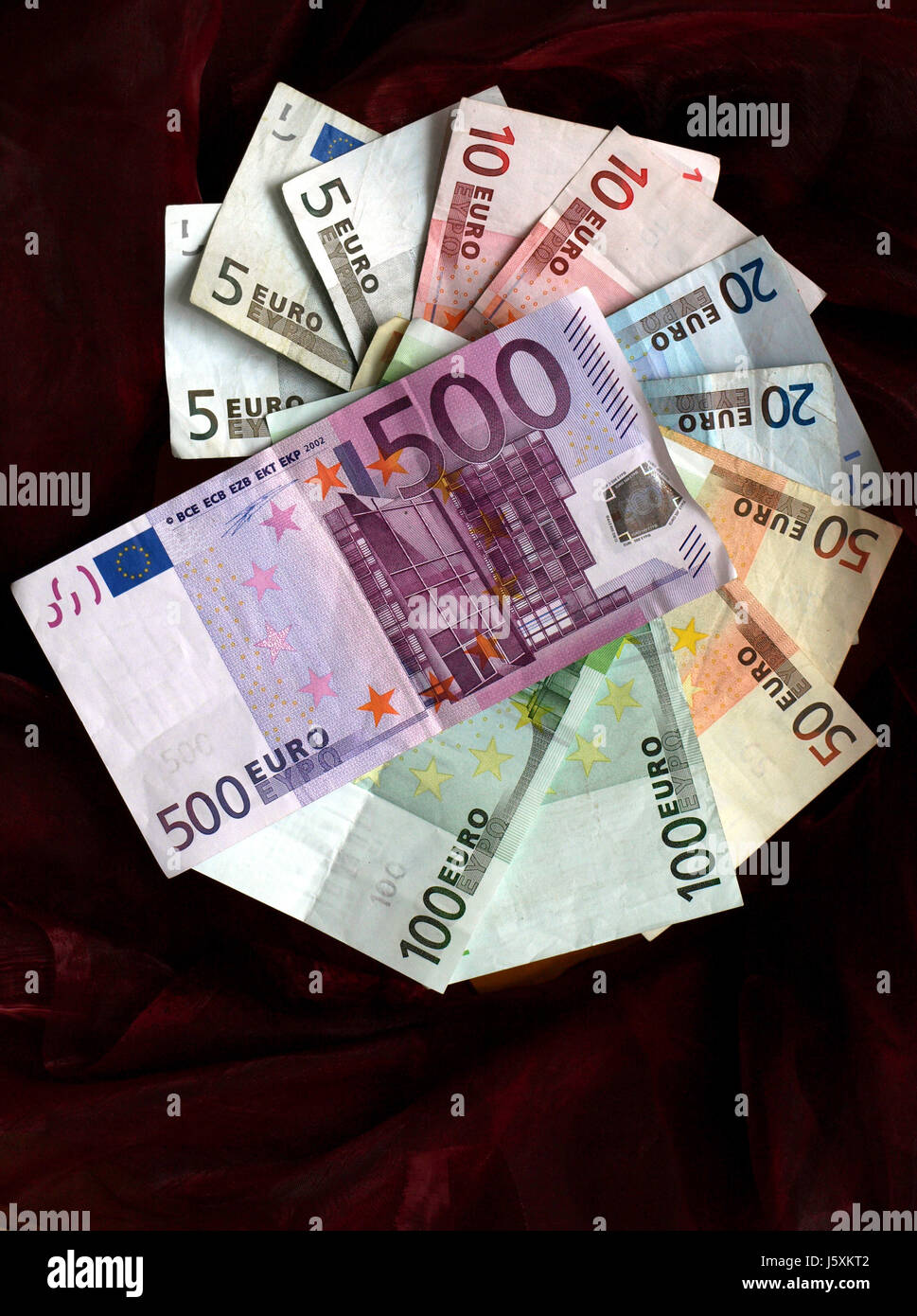 spiral circle tickets tissue money blank european caucasian euro europe ...