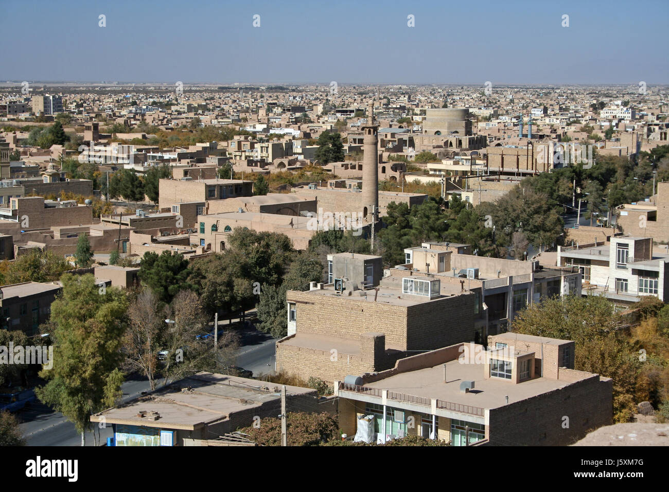 yazd from above Stock Photo - Alamy
