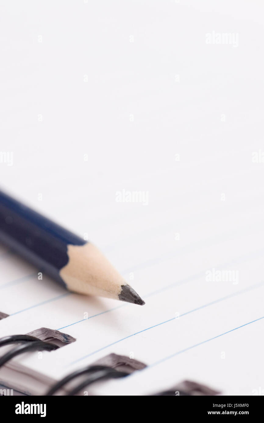 paperwork notebook lined notepad sheet of paper paper pen style pencil ...