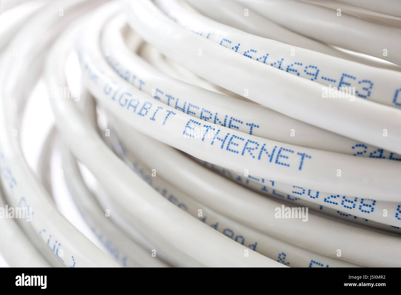 gigabit ethernet cables Stock Photo - Alamy