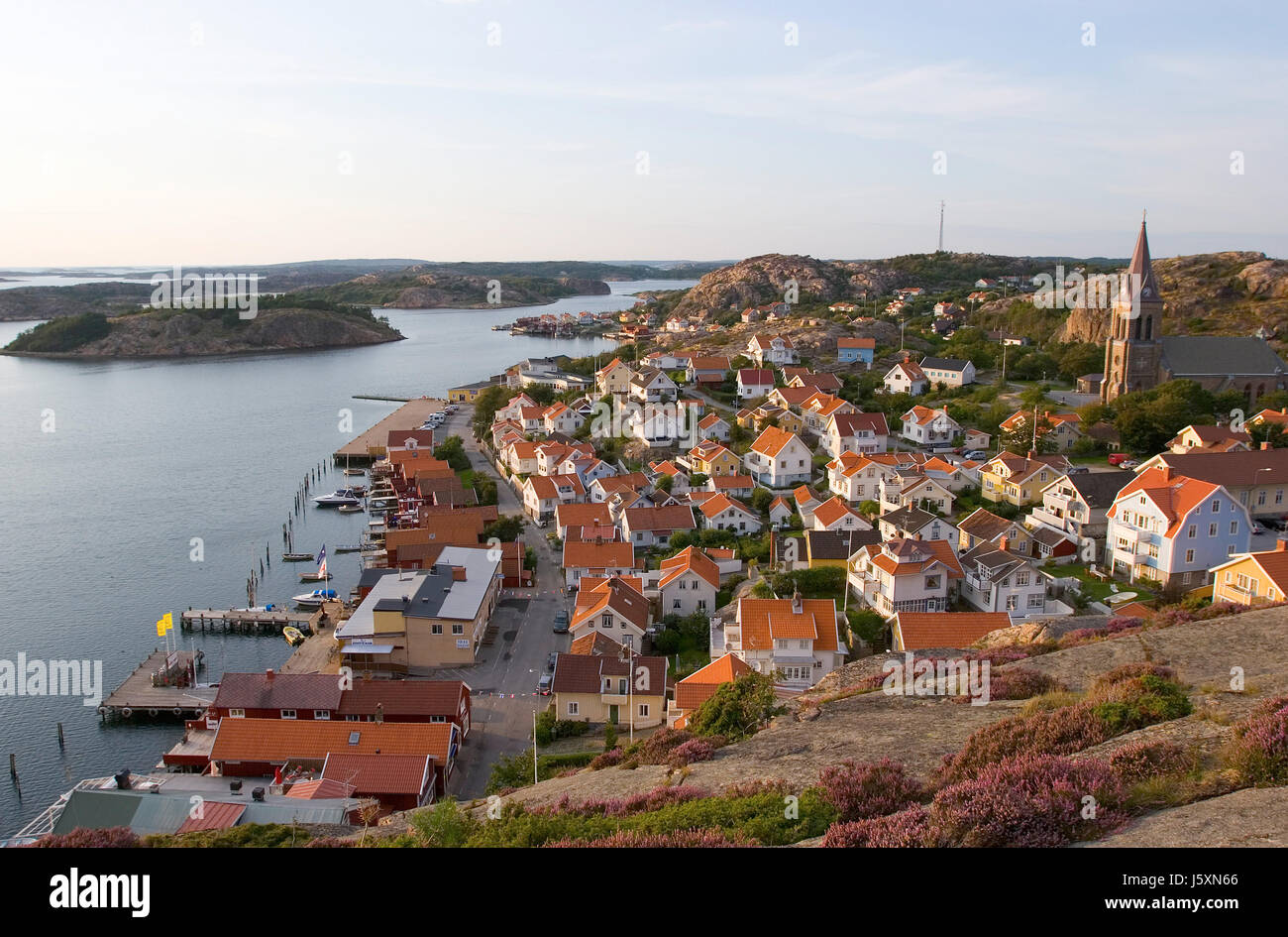 sweden sweden harbor rock harbours community village market town ...