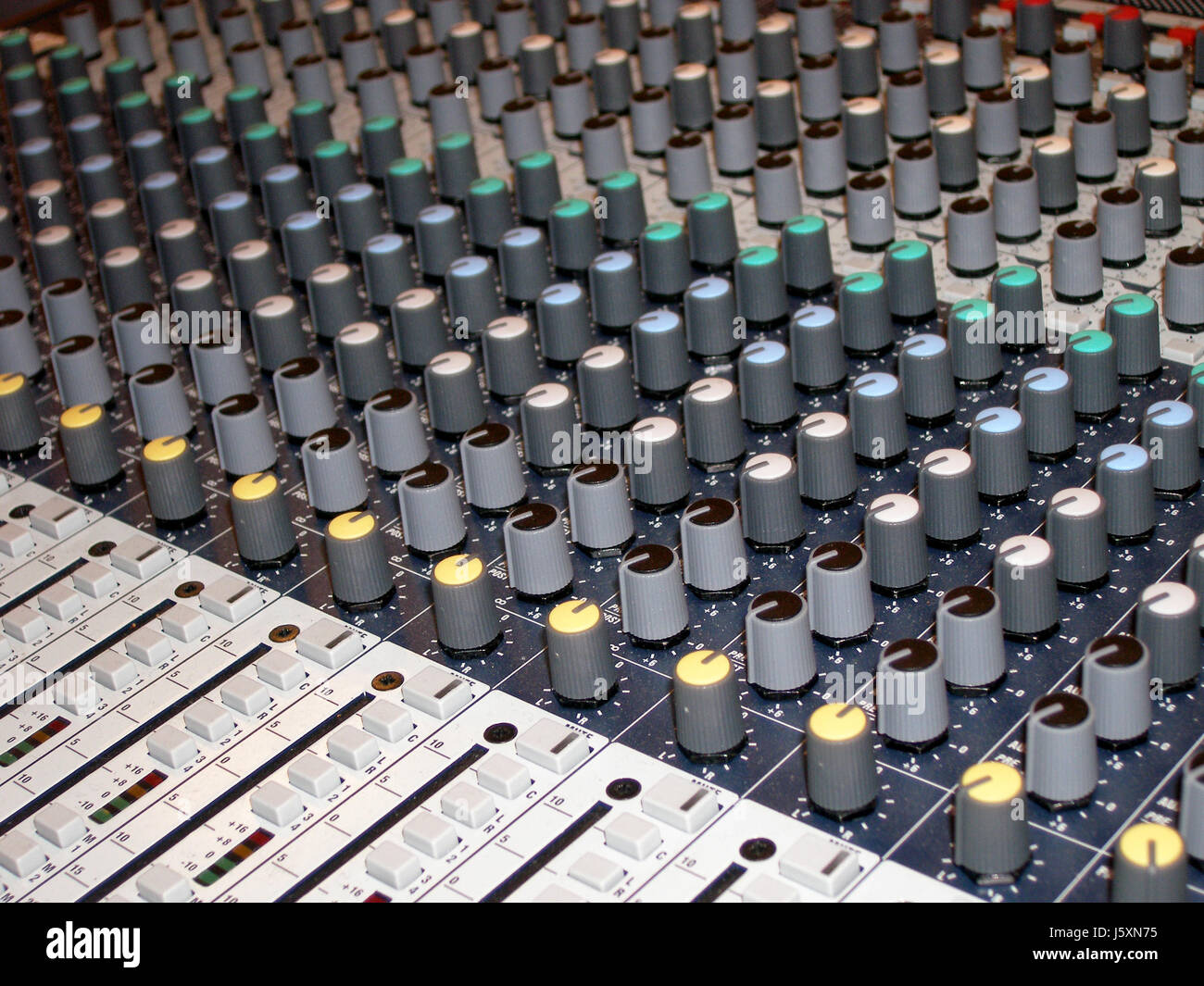 disco studio dj mixer recording governor amplifier sound control sign ...