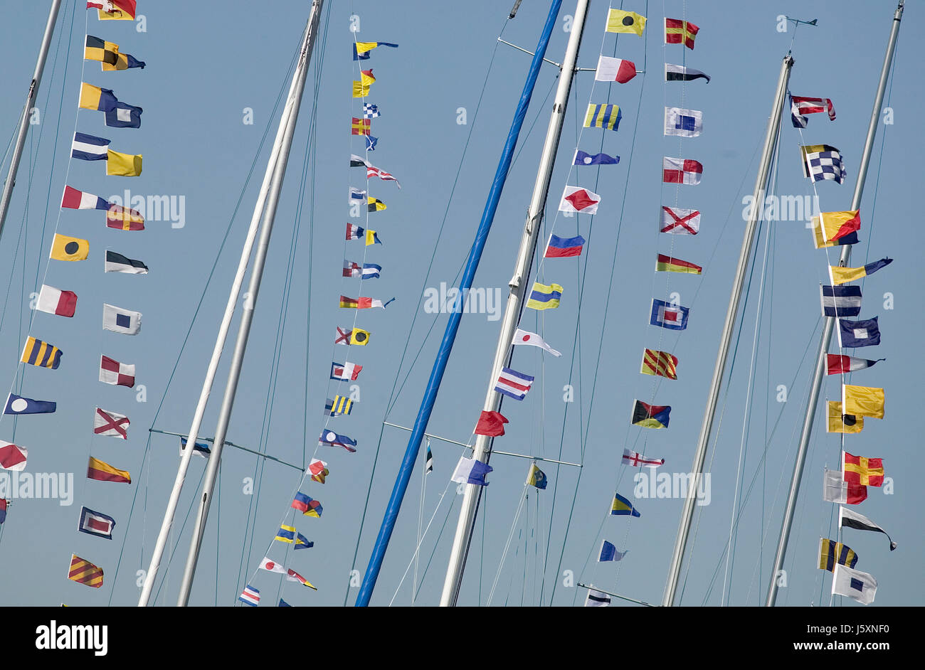 aquatic sport yacht mast sailing boat sailboat flags signal flags ...