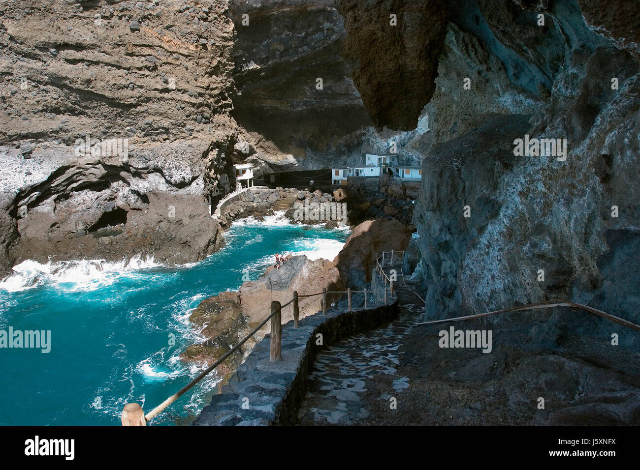 atlantic ocean salt water sea ocean water canary islands ravine surf ...