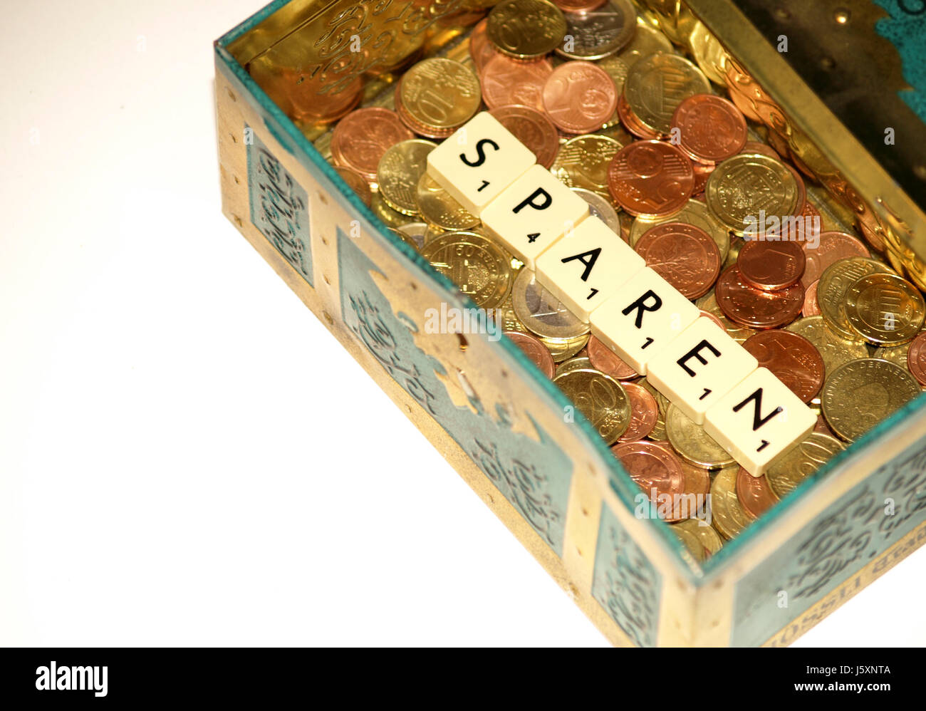 blue save letter landscape format treasure gold blue object stone blank ...