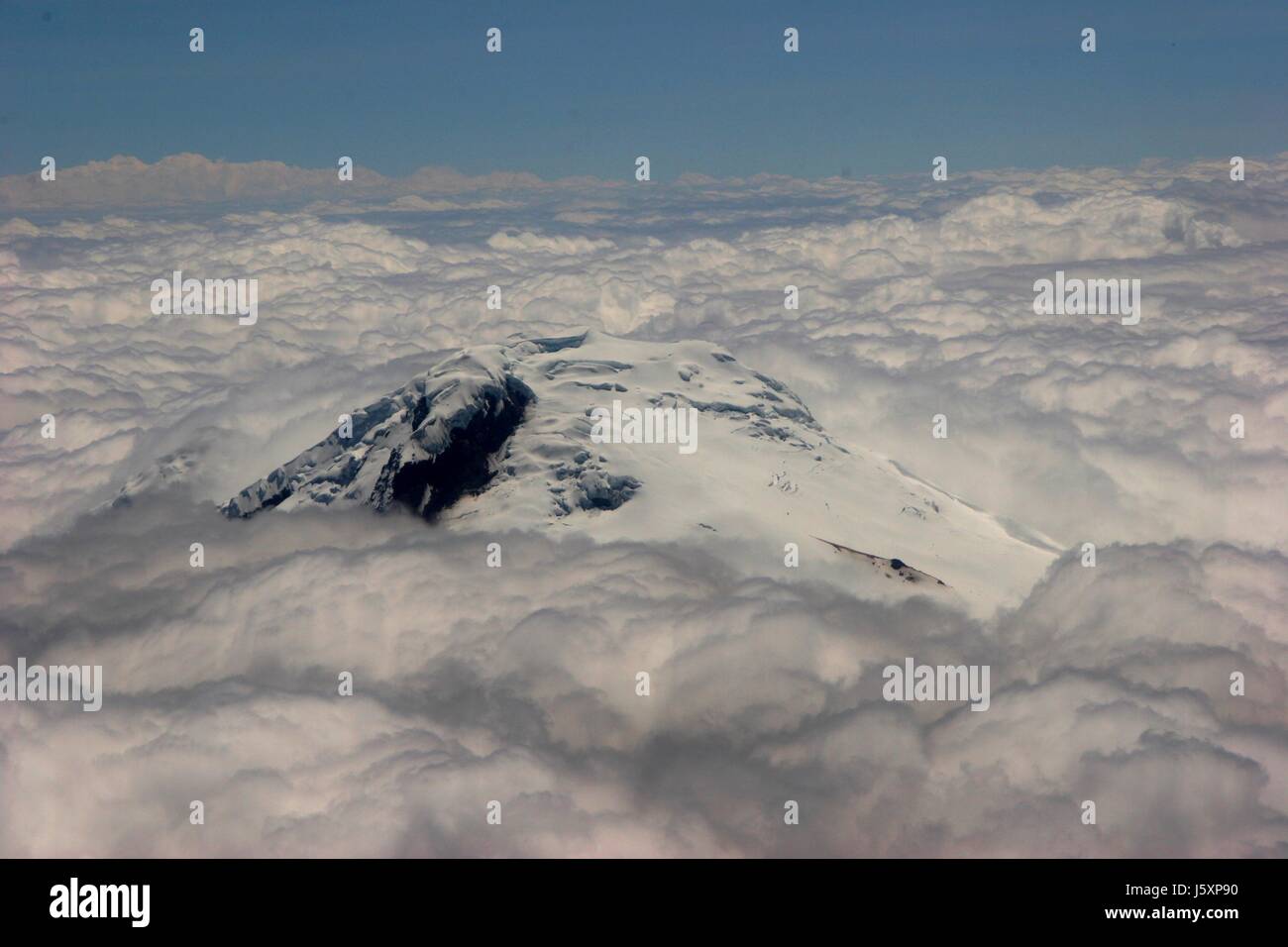 summit climax peak andes ecuador snow mountain clouds summit climax ...