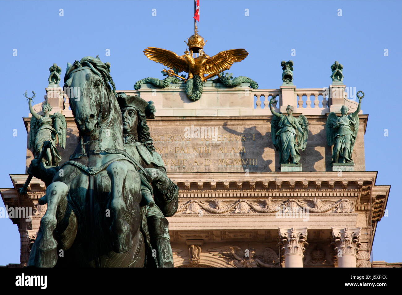 monument vienna first prince district national library historical ...