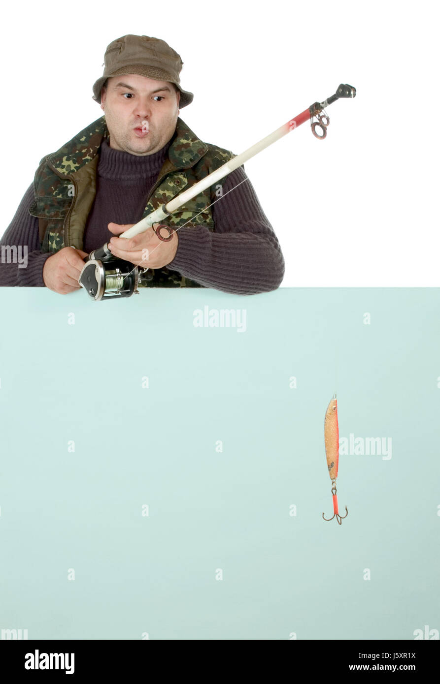 Angler portrait hi-res stock photography and images - Alamy